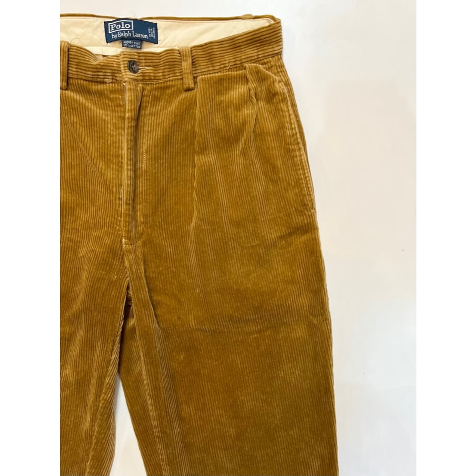 90s Ralph Lauren "ANDREW PANTS" CORDUROY PANTS ...