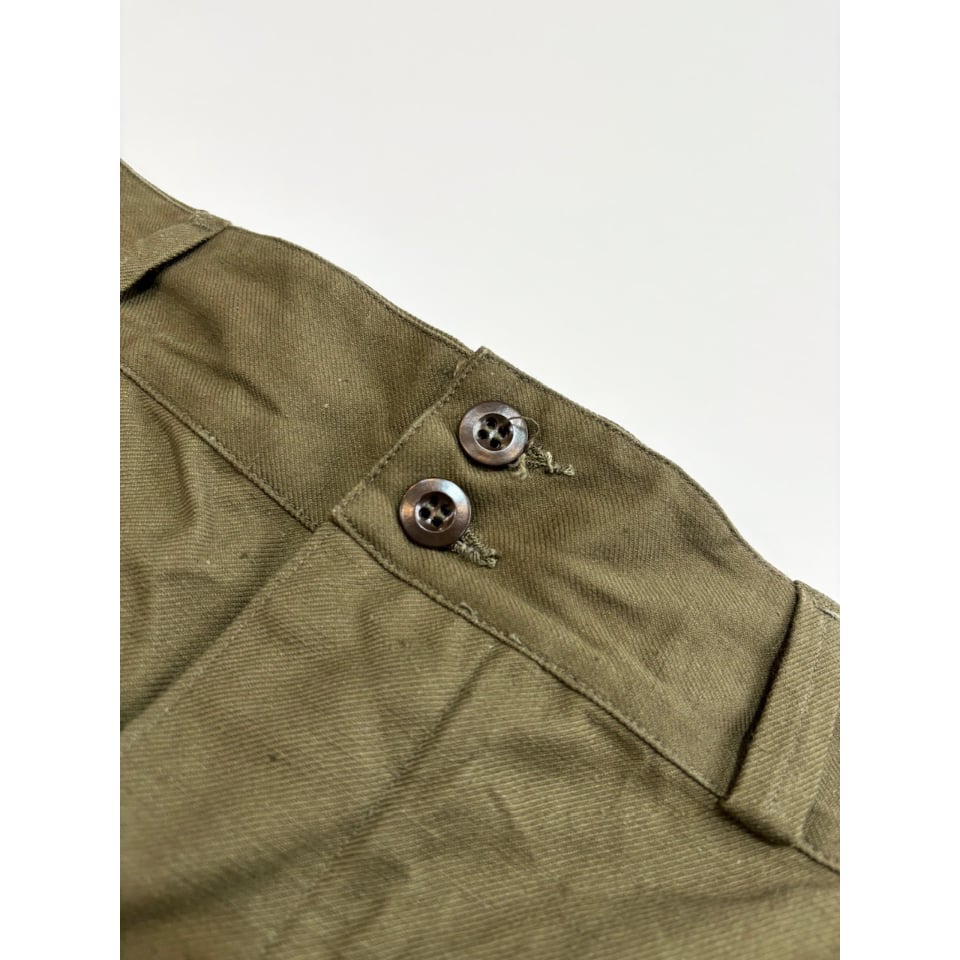 50s FRENCH ARMY M-47 "EARLY MODEL" FIELD TROUSE...