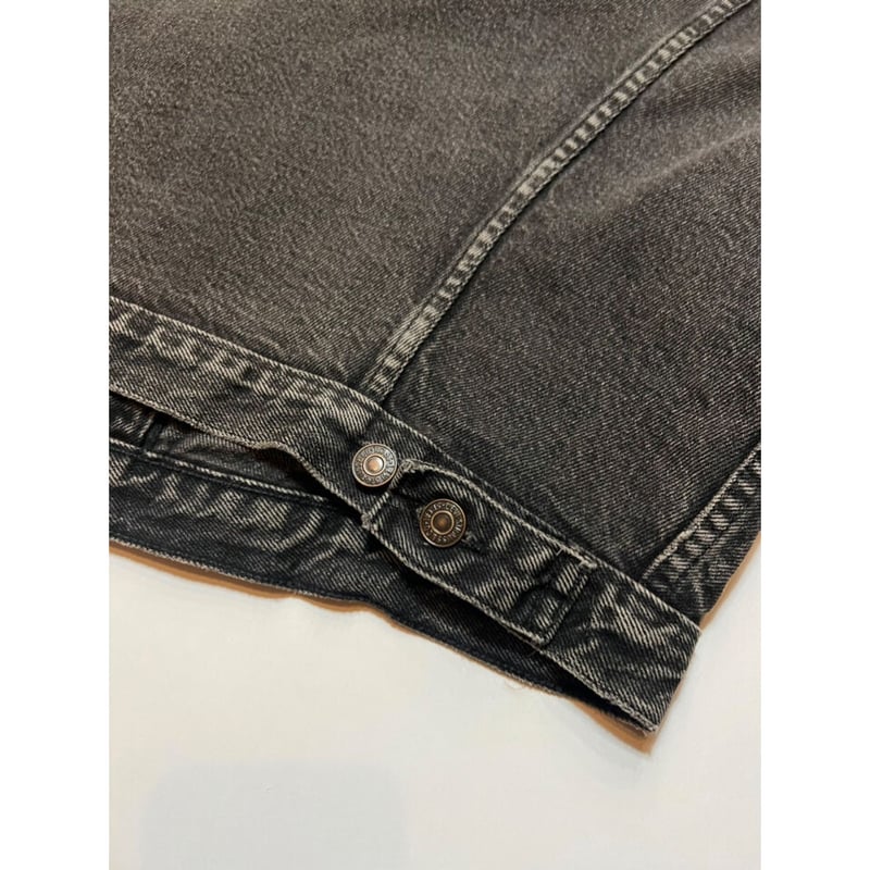 90s Levi's 75525-0260 BLACK DENIM JACKET MADE I 90s Levi's 75525-0260 BLACK DENIM JACKET MADE I