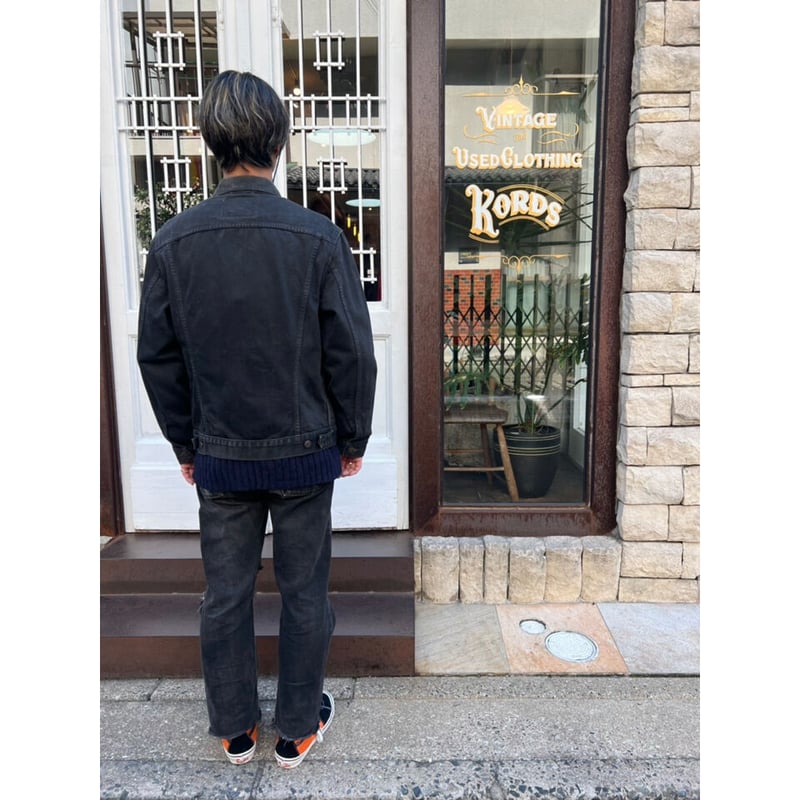 80s Levi's 70503-02 BLACK DENIM JACKET Size M | 80s Levi's 70503-02 BLACK DENIM JACKET Size M |