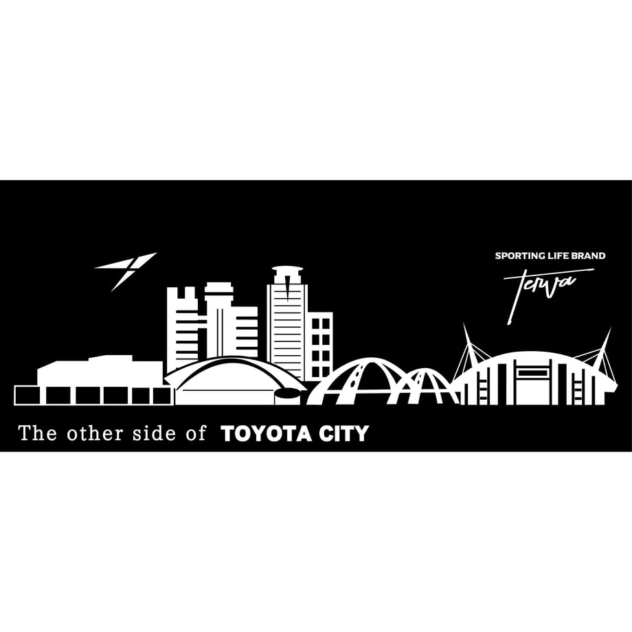 T-TTS001-GNR TERVA TOYOTA TOWN シルエット クイックドライTシャ...