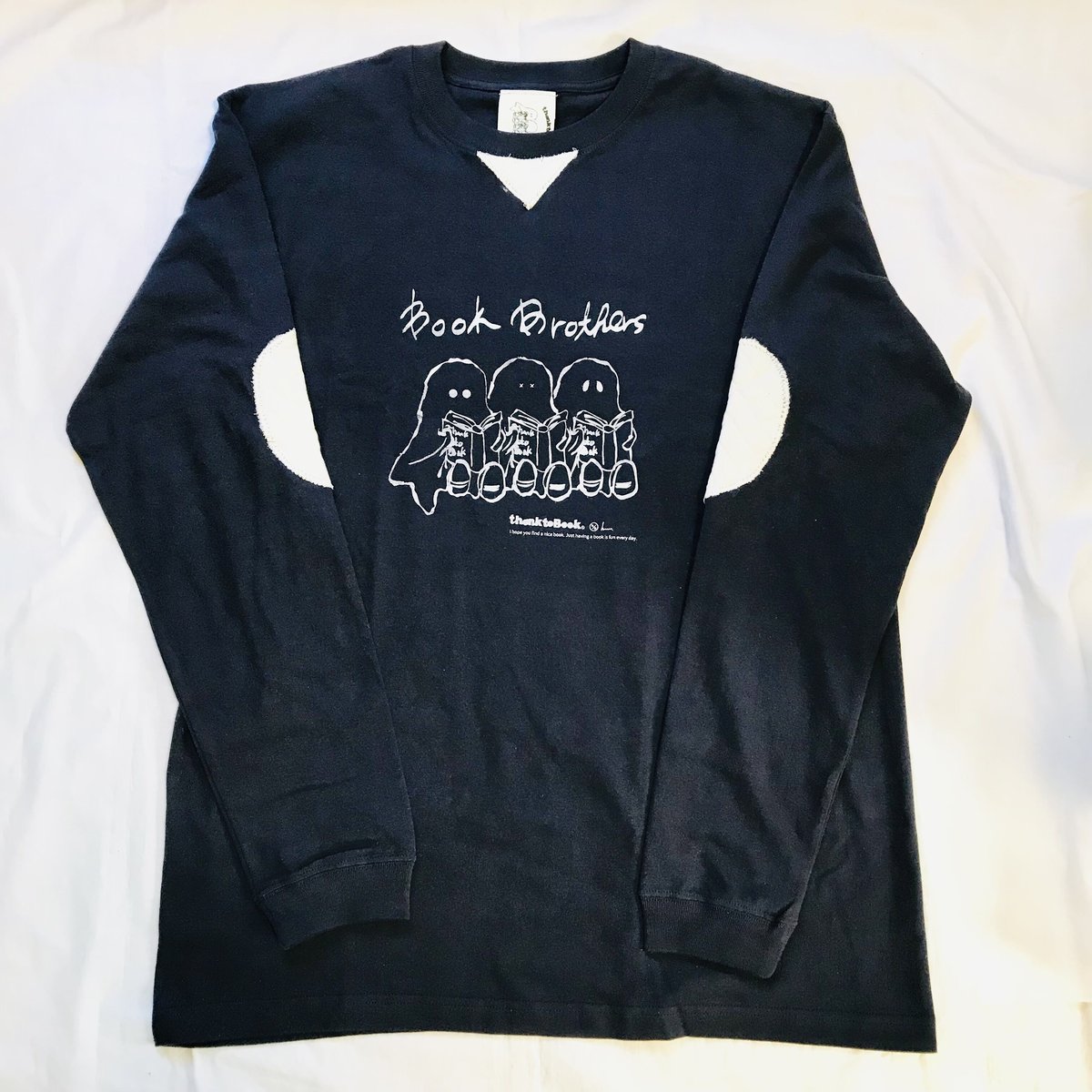 [受注]Book Brothers リメイクロンT（ Navy/XL)※1週間〜1か月半かかり...