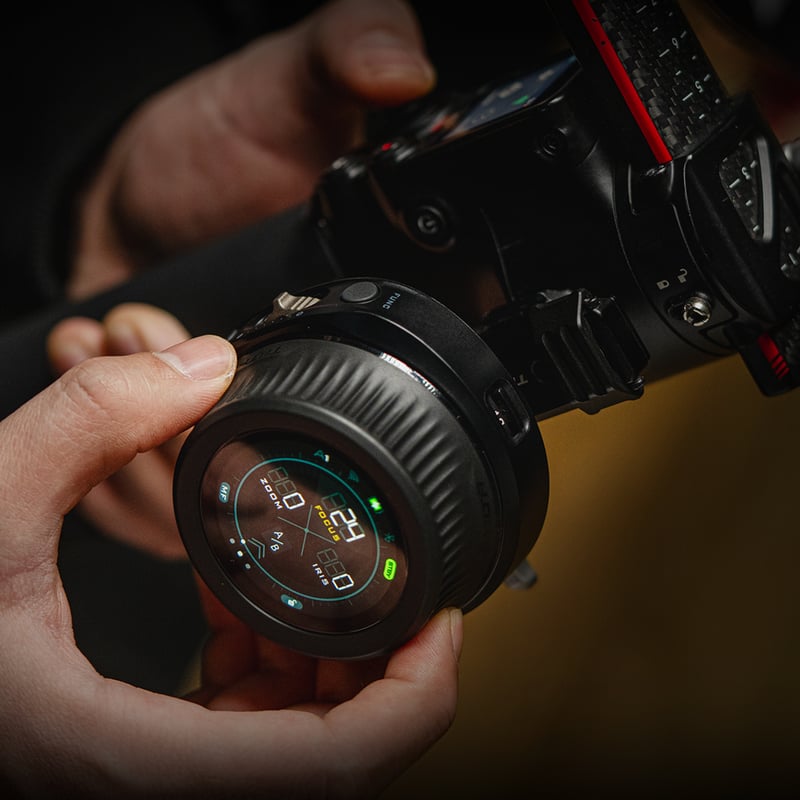 Nucleus Nano II Hand Wheel to DJI Ronin Control Nucleus Nano II Hand Wheel to DJI Ronin Control