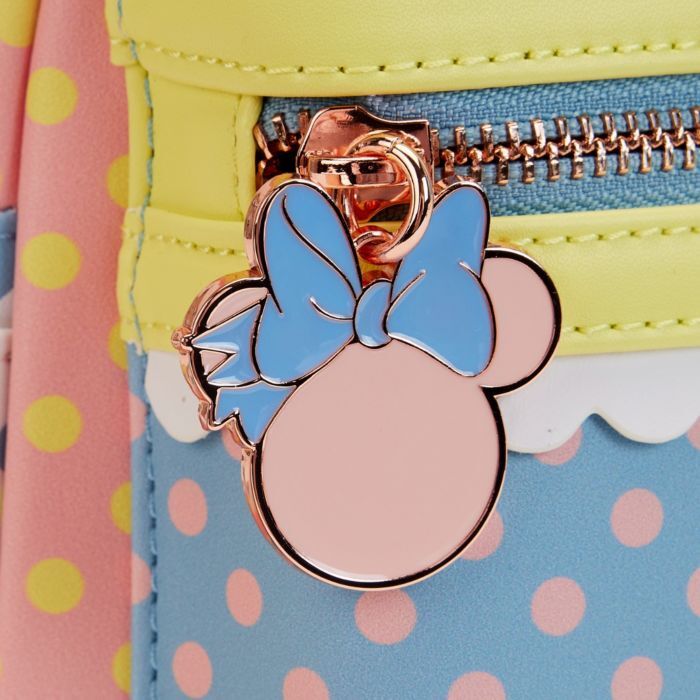 loungefly ラウンジフライ パステルカラー ドット ミニー loungefly ラウンジフライ パステルカラー ドット ミニー