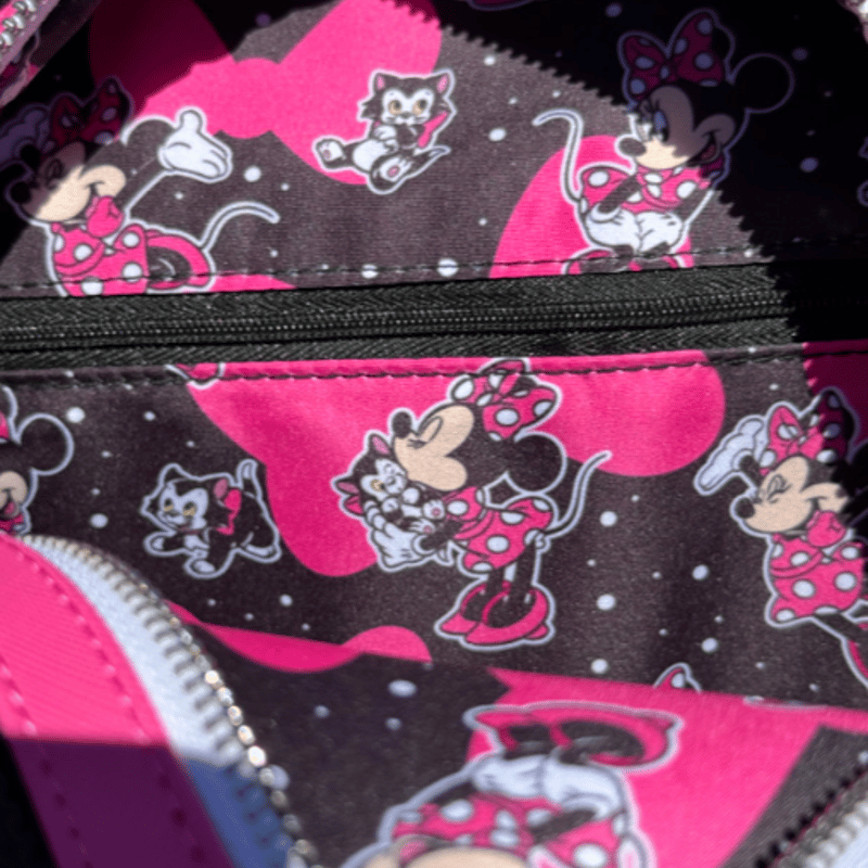 loungefly ラウンジフライ リュック ミニー スパンコール ピンク loungefly ラウンジフライ リュック ミニー スパンコール ピンク