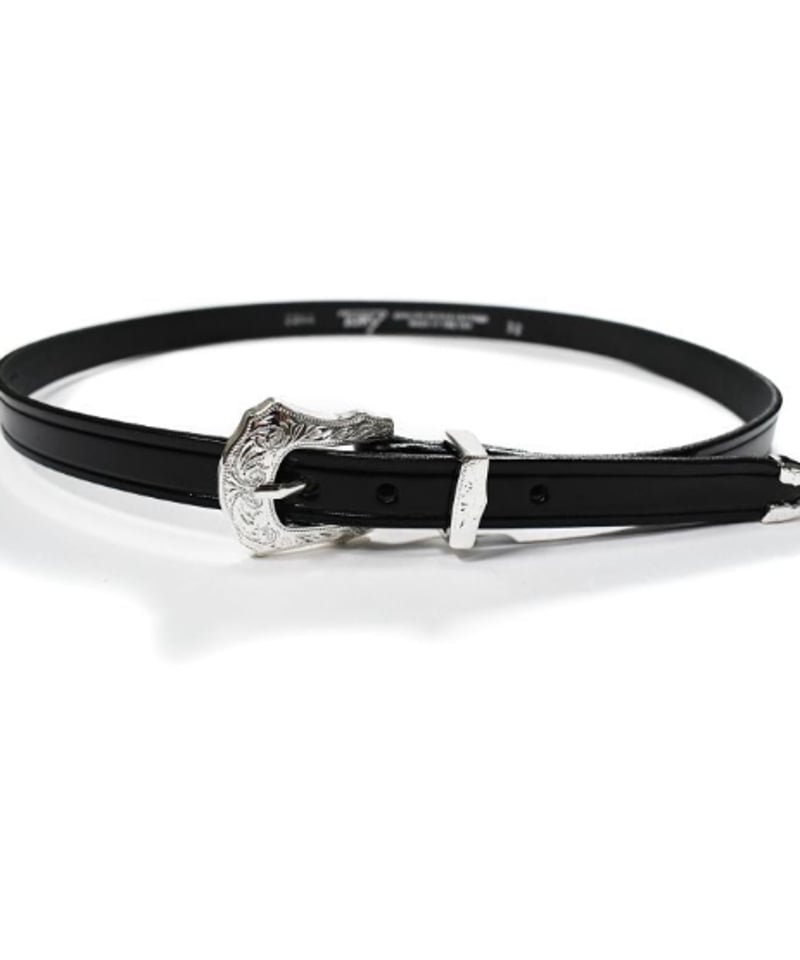 Tory Leather 3-Piece Silver Buckle Belt Black 2 Tory Leather 3-Piece Silver Buckle Belt Black 2