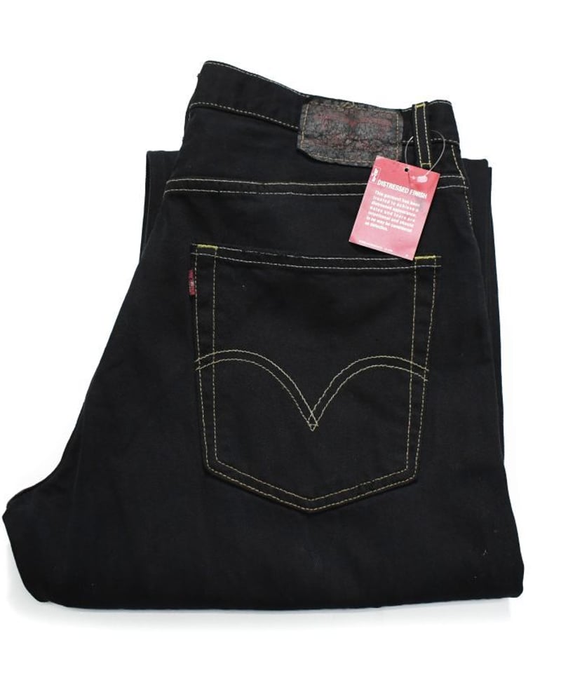 Deadstock Levi's 569 Denim Pants Black Over Dye Deadstock Levi's 569 Denim Pants Black Over Dye
