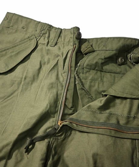 70s Deadstock Us Army M-65 Field Pants Olive Br...