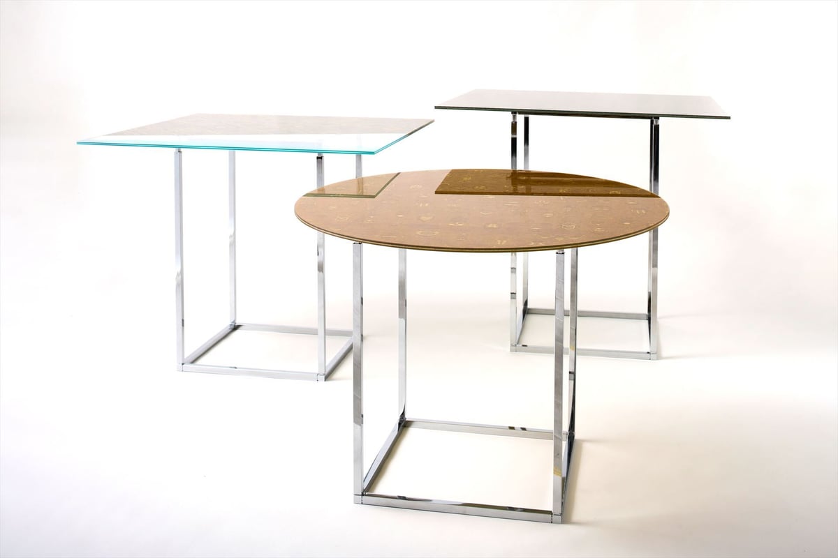 Golden Coloured Silk Kyoto Glass ＊特注製品となります。