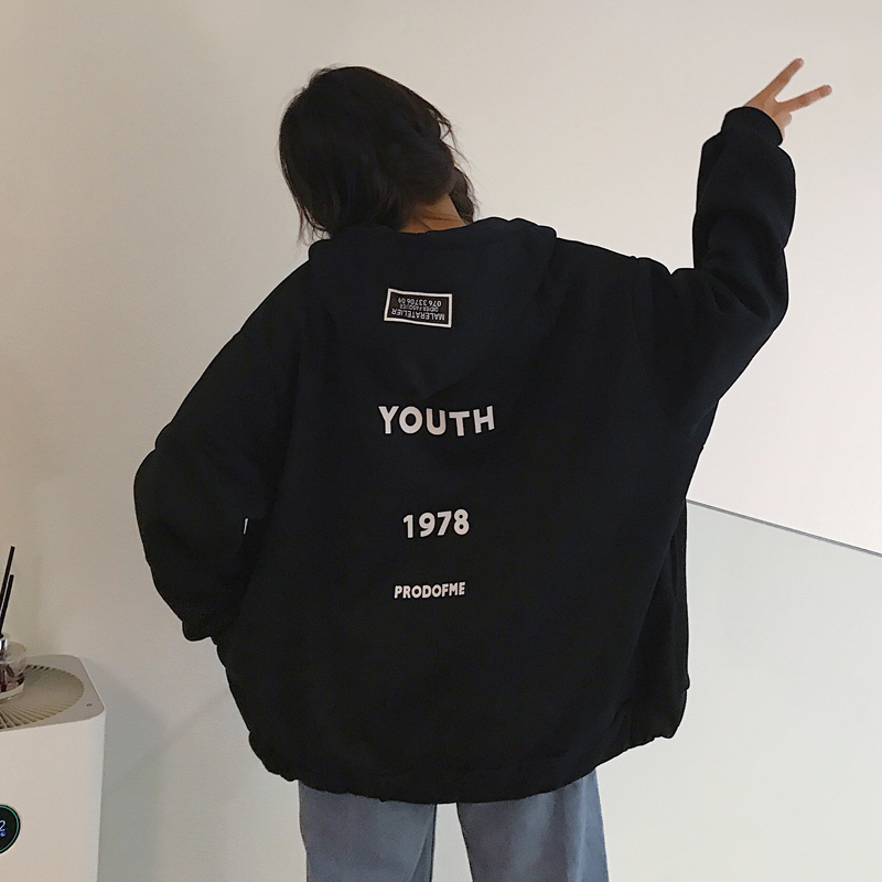 ジップアップ パーカー スウェット 韓国ファッション レディース ジップアップ パーカー スウェット 韓国ファッション レディース