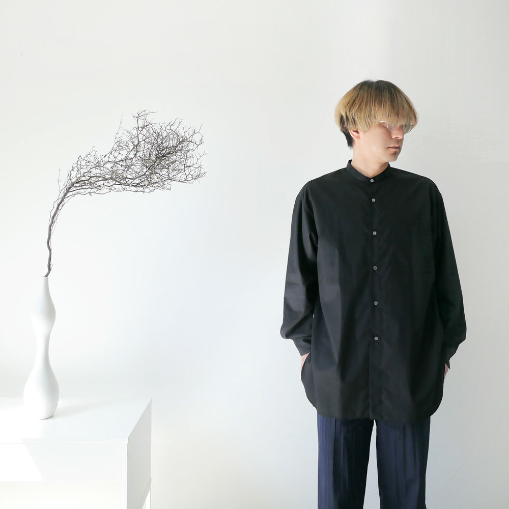 WIRROW|ウィロウ|long stand collar shirt|size3 |571 WIRROW|ウィロウ|long stand collar shirt|size3 |571