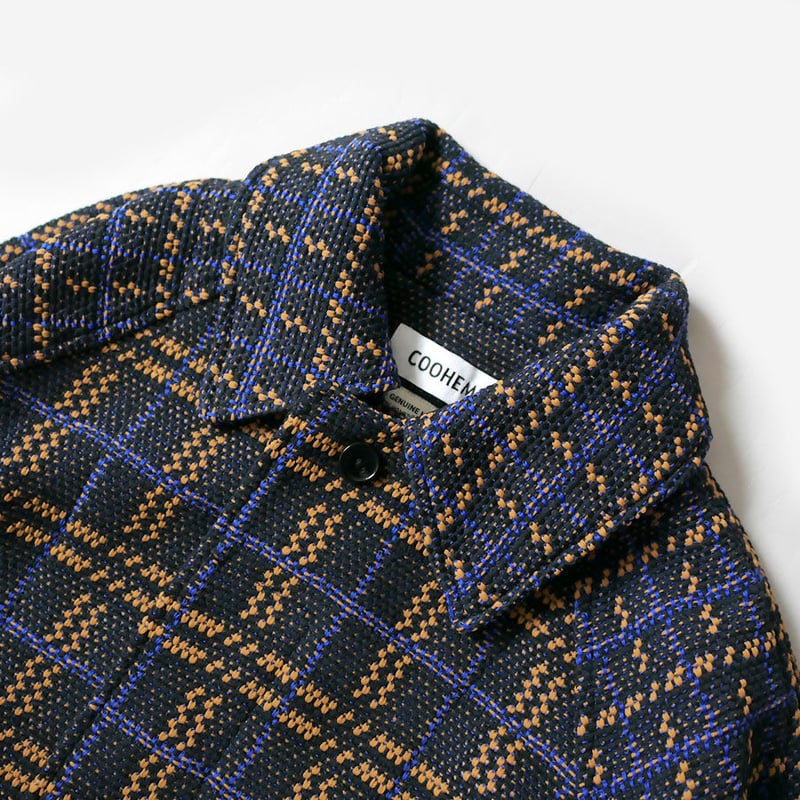 COOHEM| コーヘン | RETRO CHECK TWEED COAT |レトロチェック COOHEM| コーヘン | RETRO CHECK TWEED COAT |レトロチェック