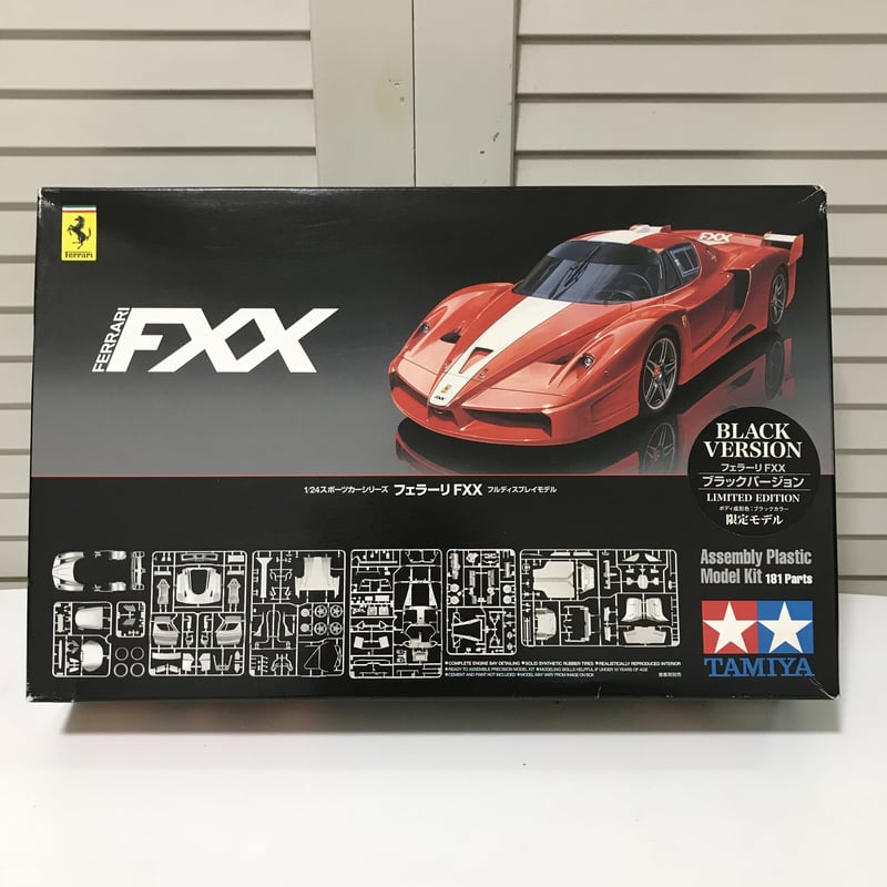 限定品 タミヤ模型 フェラーリ FXX ブラックバージョン 1/24 限定品 タミヤ模型 フェラーリ FXX ブラックバージョン 1/24