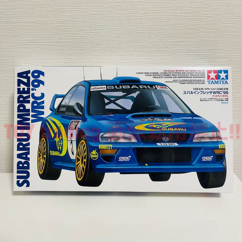 タミヤ模型 スバル インプレッサ WRC 1999 1/24 SUBARU IMPREZA W タミヤ模型 スバル インプレッサ WRC 1999 1/24 SUBARU IMPREZA W