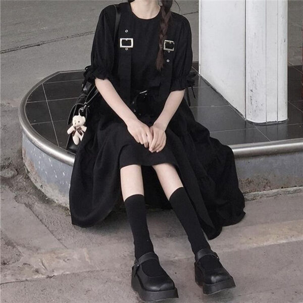 Amazonで購入可能】黒いワンピース 408 | 可愛い服量産型服通販 Amazonで購入可能】黒いワンピース 408 | 可愛い服量産型服通販