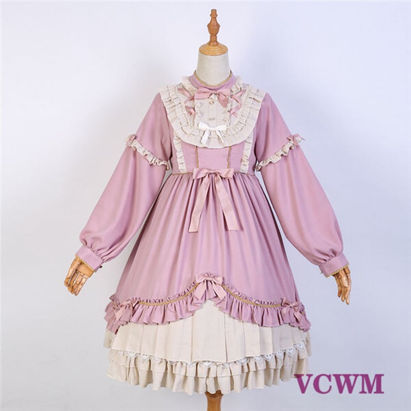ロリータメイドフリルワンピース 990 | 可愛い服量産型服通販 ロリータメイドフリルワンピース 990 | 可愛い服量産型服通販