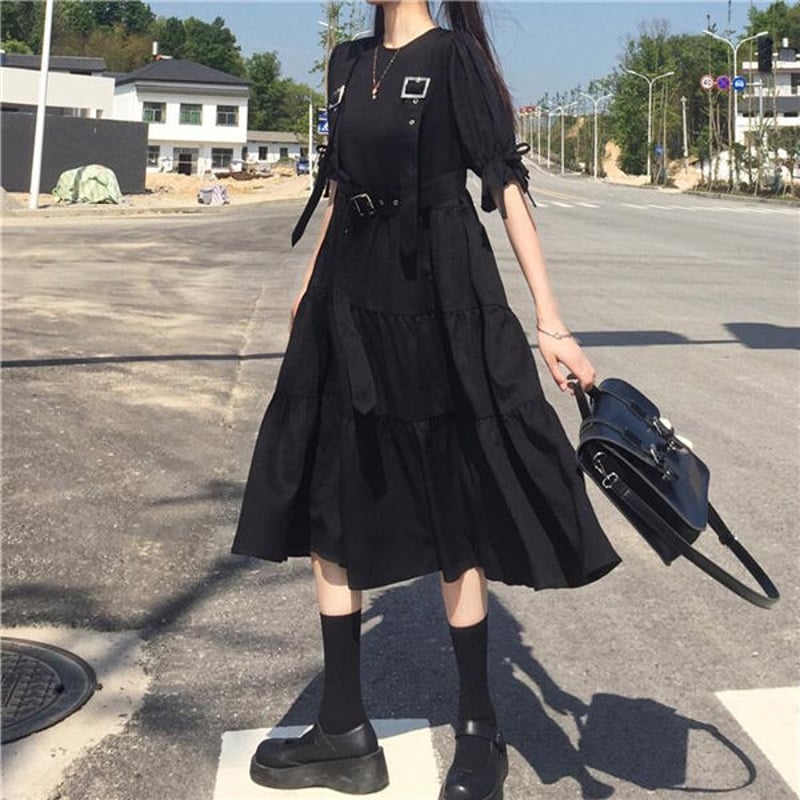 Amazonで購入可能】黒いワンピース 408 | 可愛い服量産型服通販 Amazonで購入可能】黒いワンピース 408 | 可愛い服量産型服通販