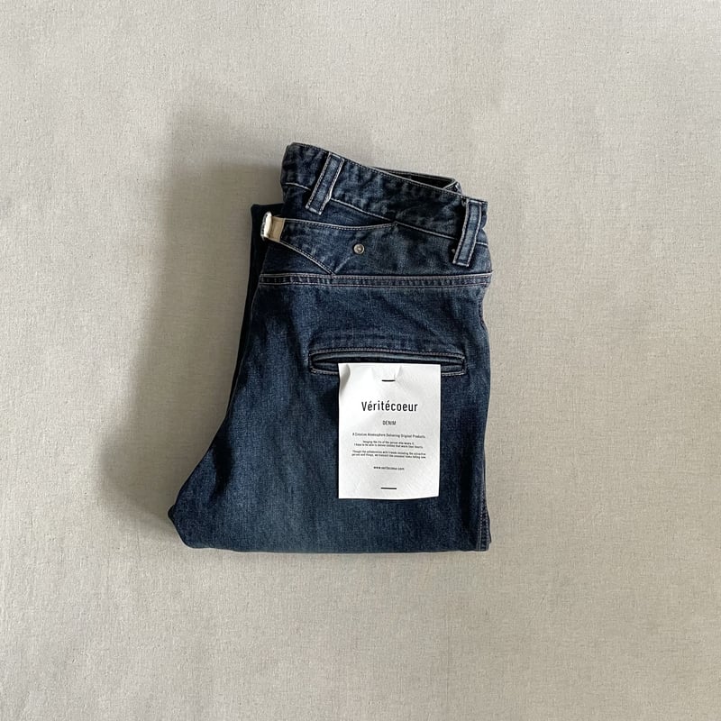 玉縁PKTストレートデニム ST-021 / Veritecoeur | e-shop/E-SHOP 玉縁PKTストレートデニム ST-021 / Veritecoeur | e-shop/E-SHOP