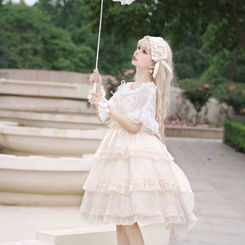 ロリータ Lolita ジャンパースカート ノースリーブ ワンピース ロリータ Lolita ジャンパースカート ノースリーブ ワンピース