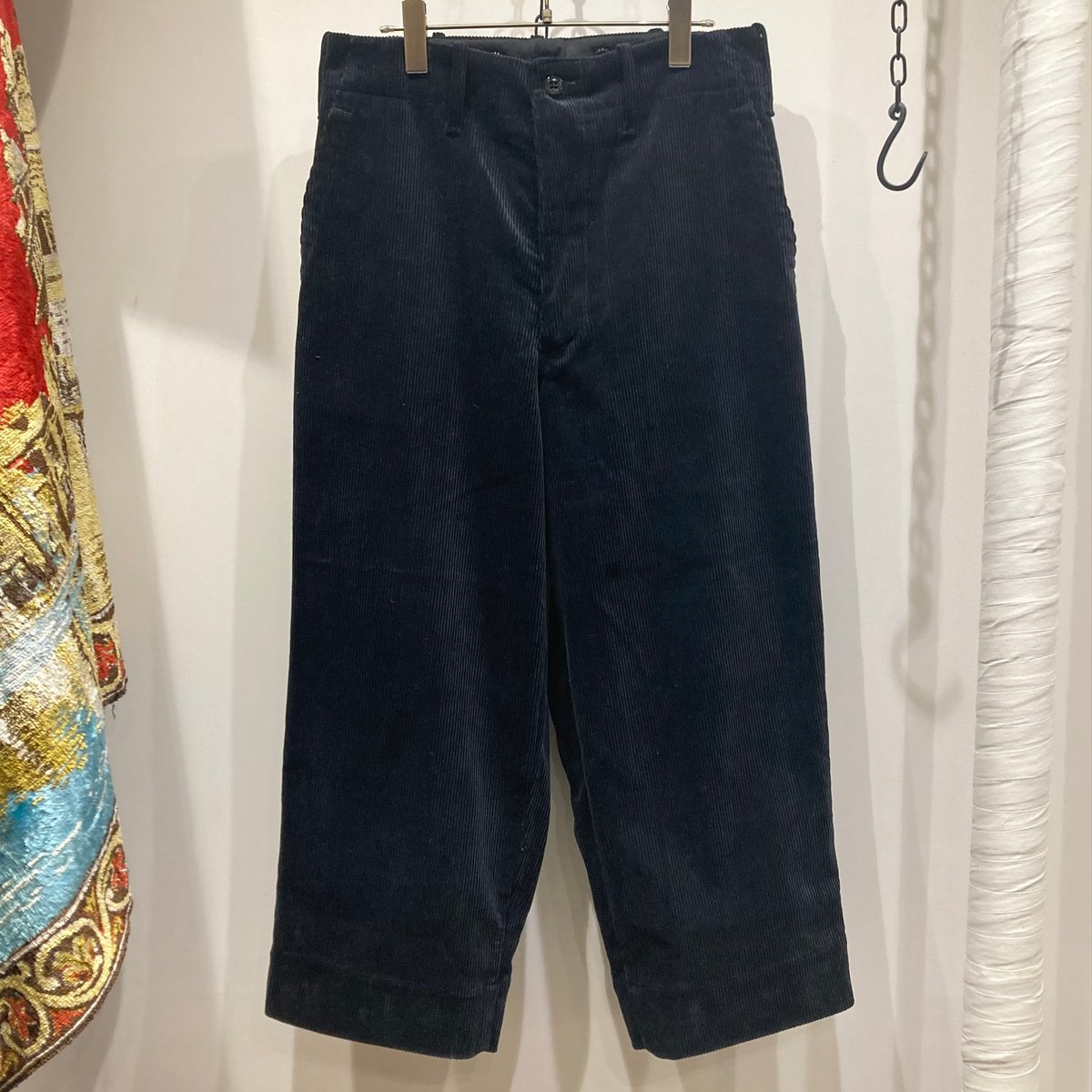 TUKI(ツキ) s/s wide trousers(0180)/ 8 wale cordur TUKI(ツキ) s/s wide trousers(0180)/ 8 wale cordur