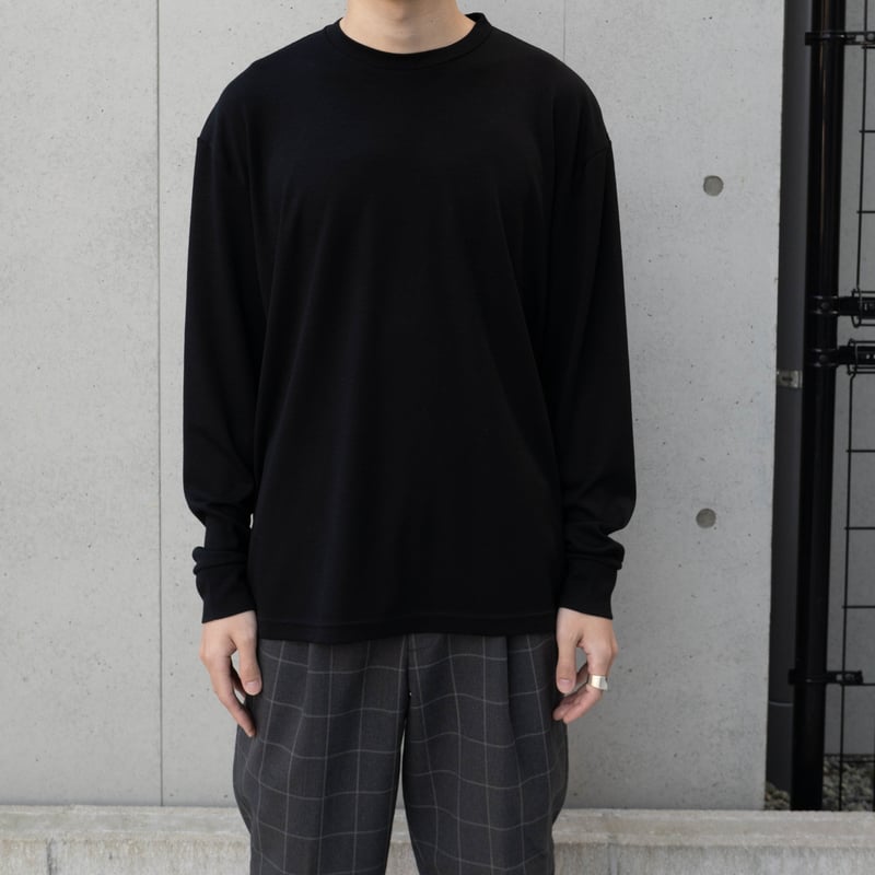 ウール ロングスリーブ Tシャツ | Grayscale ウール ロングスリーブ Tシャツ | Grayscale