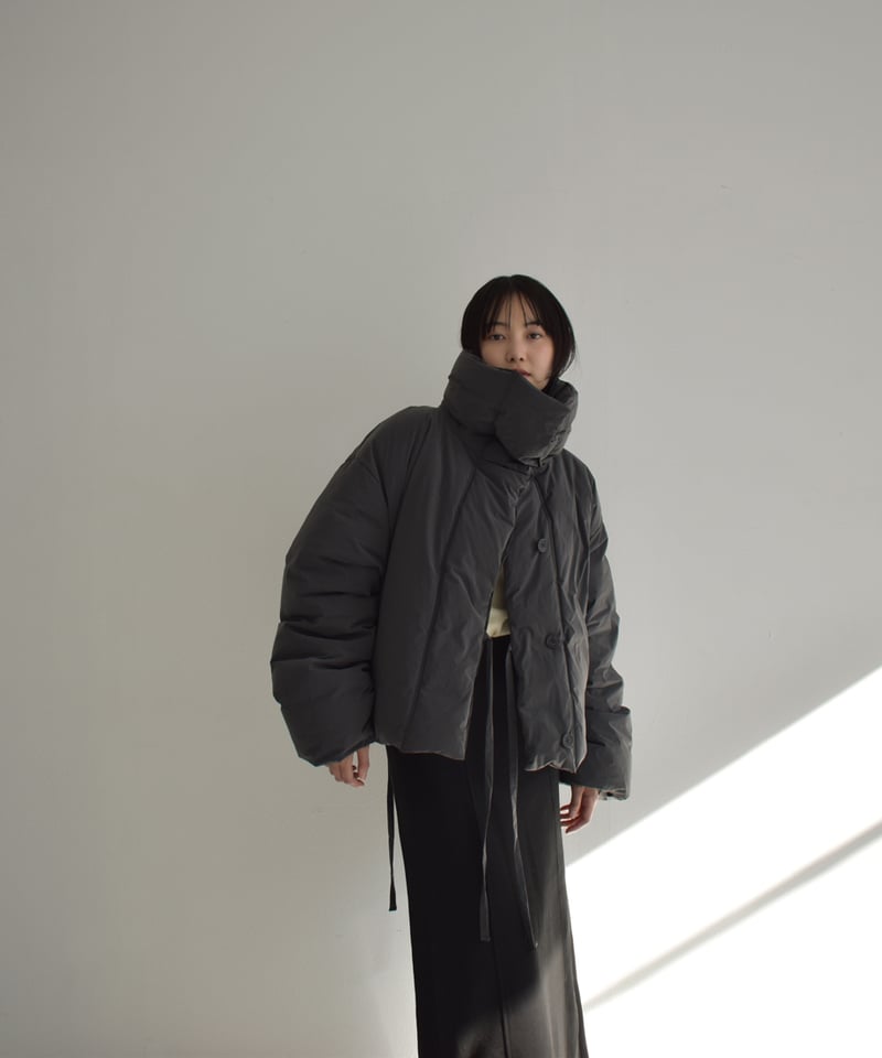 Stand Collar Short Down Jacket c1911-42 | cizatto Stand Collar Short Down Jacket c1911-42 | cizatto