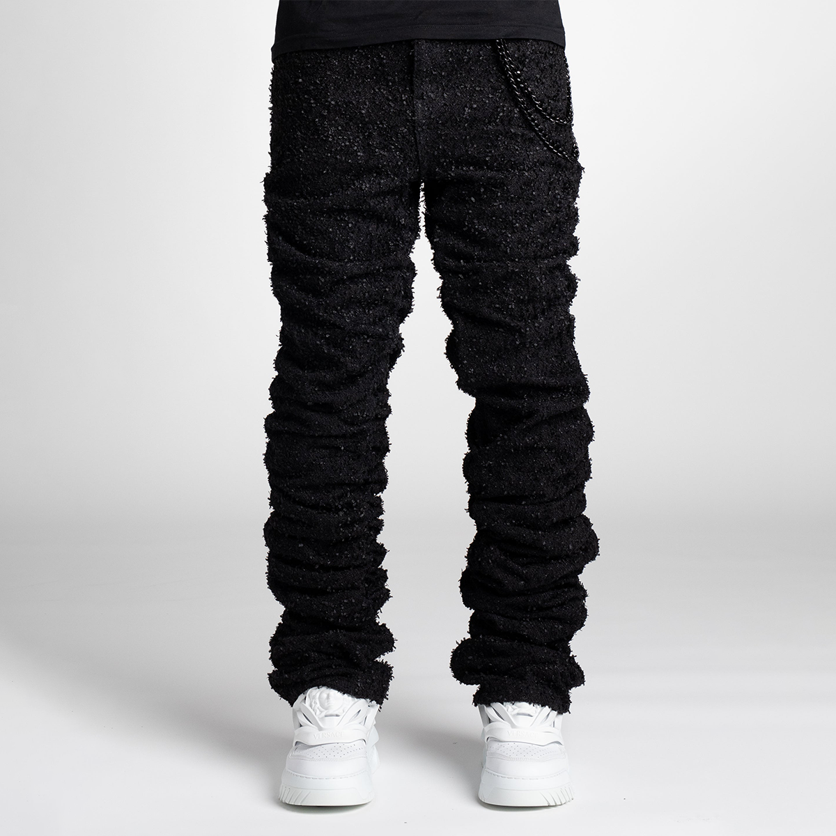 ラスト1点】GUAPI / ALL BLACK SUPER STACKED DENIM | ラスト1点】GUAPI / ALL BLACK SUPER STACKED DENIM |