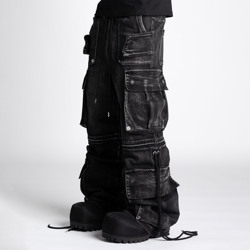 GUAPI / IRON GRAY CARGO DENIM | PLUG GUAPI / IRON GRAY CARGO DENIM | PLUG