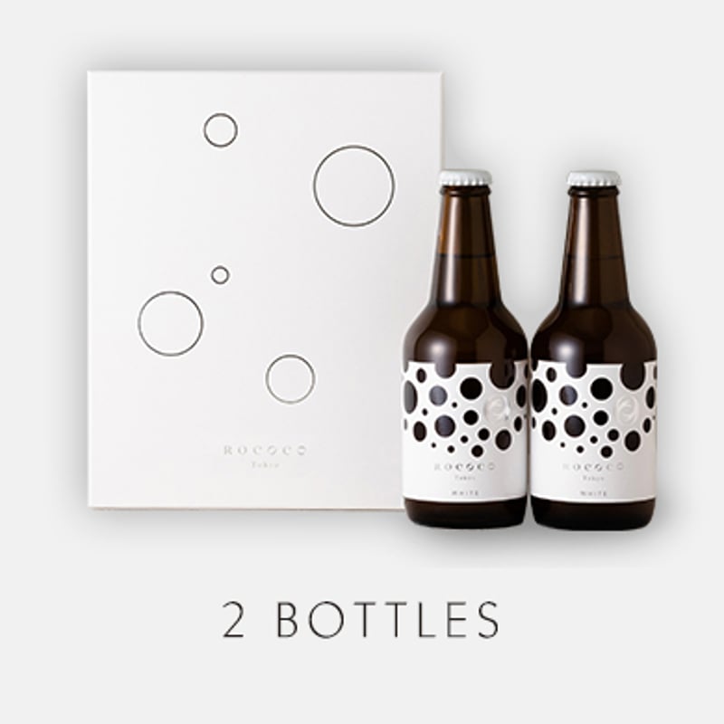 ROCOCO Tokyo WHITE Gift Box (2 Bottles) Paper ROCOCO Tokyo WHITE Gift Box (2 Bottles) Paper