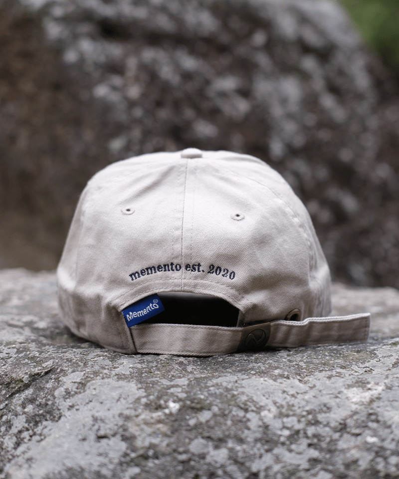 3Color】刺繍 logo cap | Memento 3Color】刺繍 logo cap | Memento