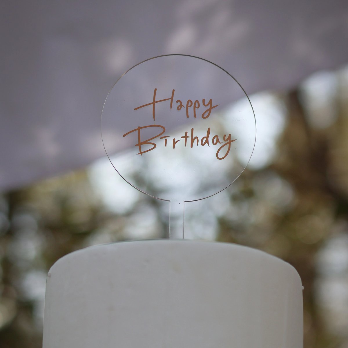 clear cake topper [限定design] | Nu.a