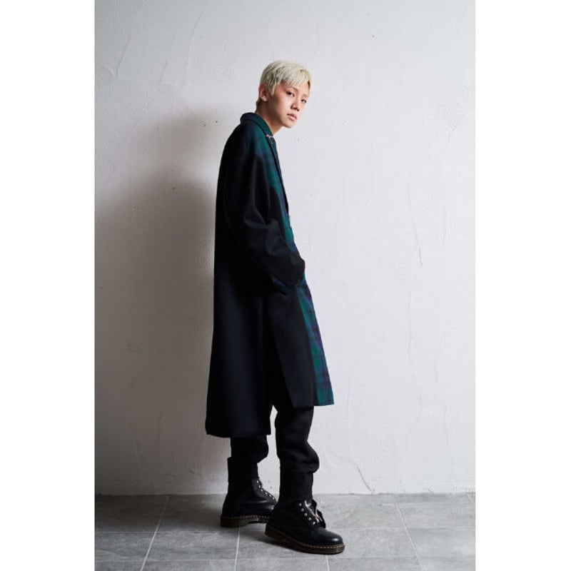 ACUOD by CHANU/Tartan Long Coat | disruptive-Na ACUOD by CHANU/Tartan Long Coat | disruptive-Na
