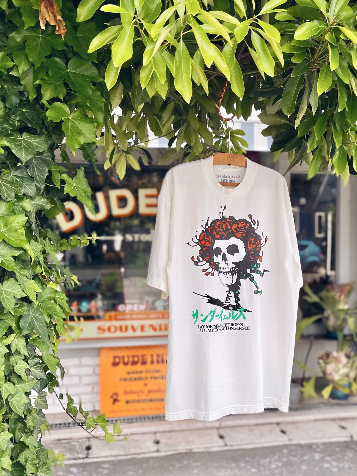 THUNDER YELLS "NEATH THE ROSES" T-SHIRT | DUDE...