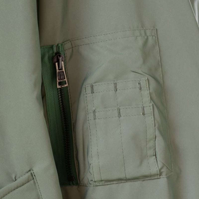 ラフシモンズ RAF SIMONS Classic bomber with leather p ラフシモンズ RAF SIMONS Classic bomber with leather p