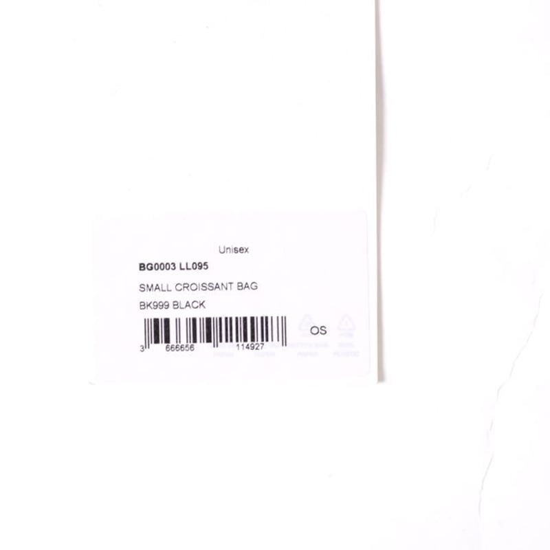 ルメール LEMAIRE スモールクロワッサンバッグ 羊革 ブラック ルメール LEMAIRE スモールクロワッサンバッグ 羊革 ブラック