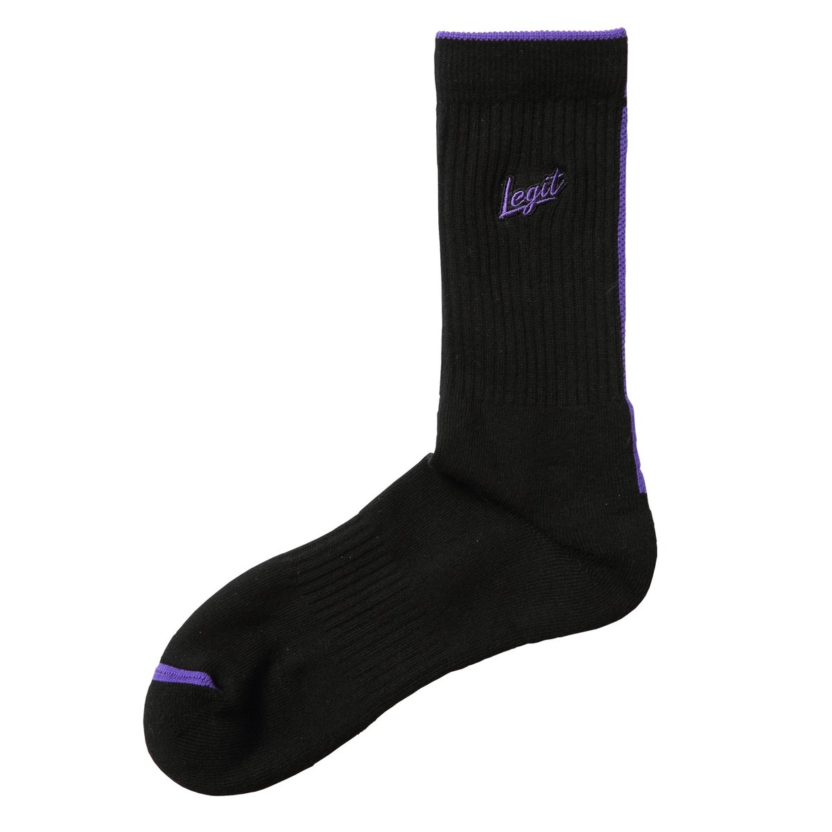 BRUSH UP SOCKS（BLACK） | LEGIT