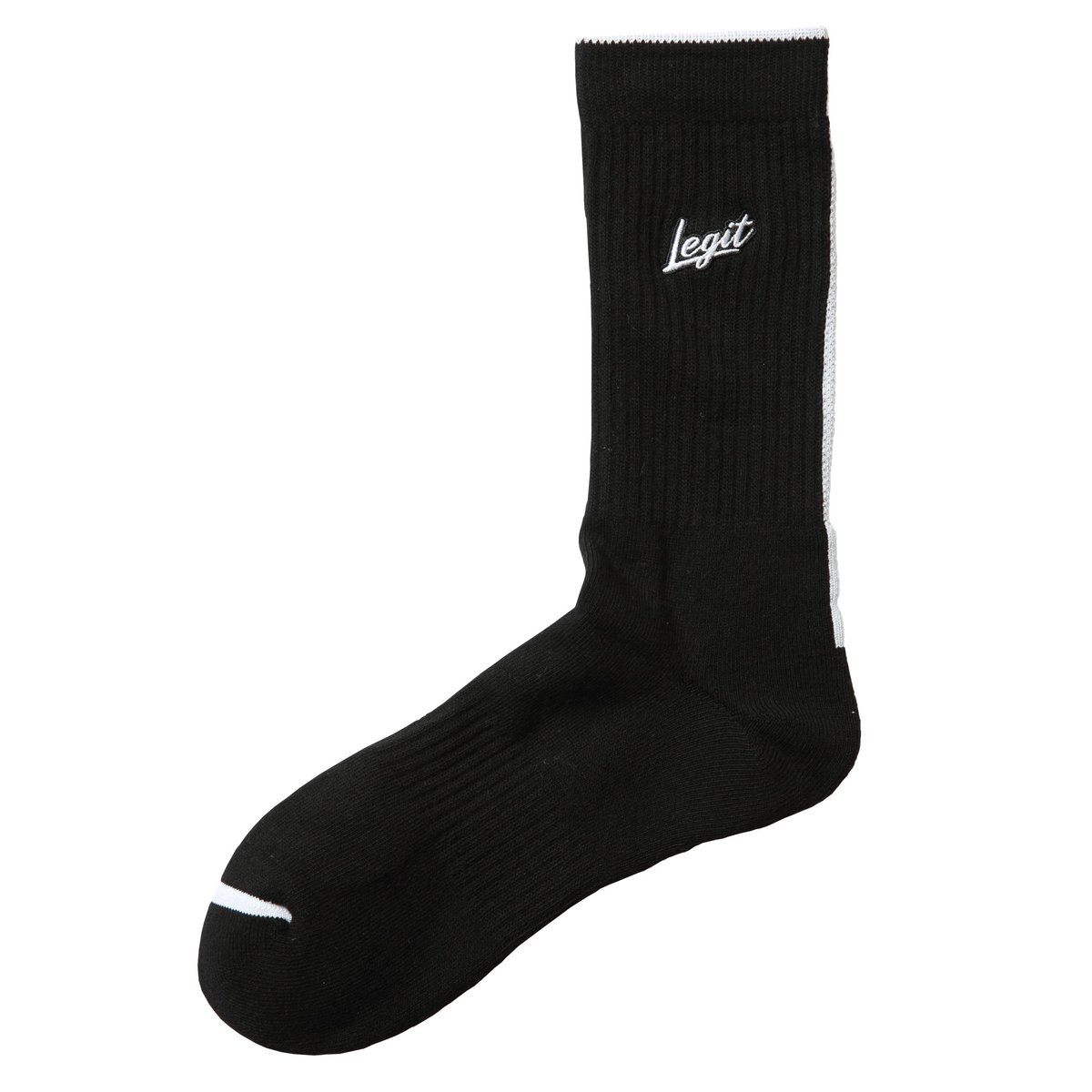 BRUSH UP SOCKS（BLACK） | LEGIT