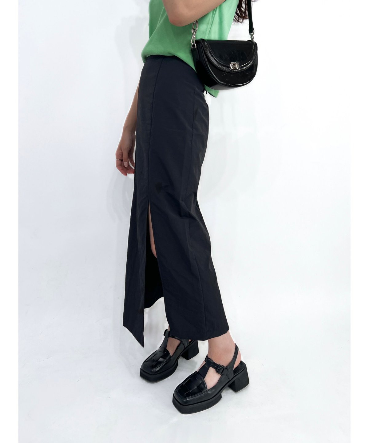 slit long skirt | LAZY AND EASY slit long skirt | LAZY AND EASY