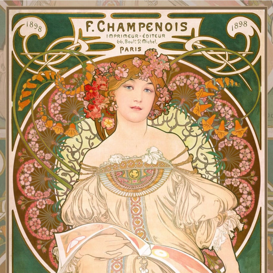 LANSUR × V&A博物館 - アルフォンス・ミュシャ Mucha Fantasy Gir...