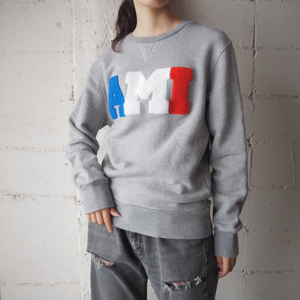 ami alexandre mattiussi 3D Logo Sweat GR | Orfeo ami alexandre mattiussi 3D Logo Sweat GR | Orfeo