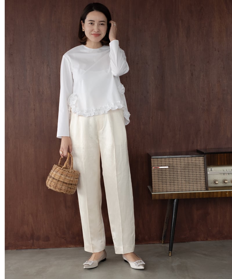 SATIN PANTS | OHGA SATIN PANTS | OHGA