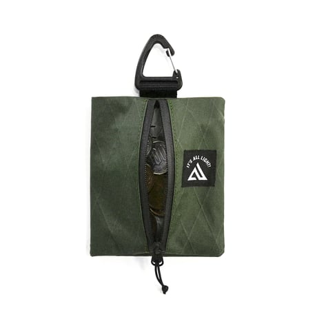 outdoor WALLET（ダークグリーン） | IT'S ALL LIGHT!
