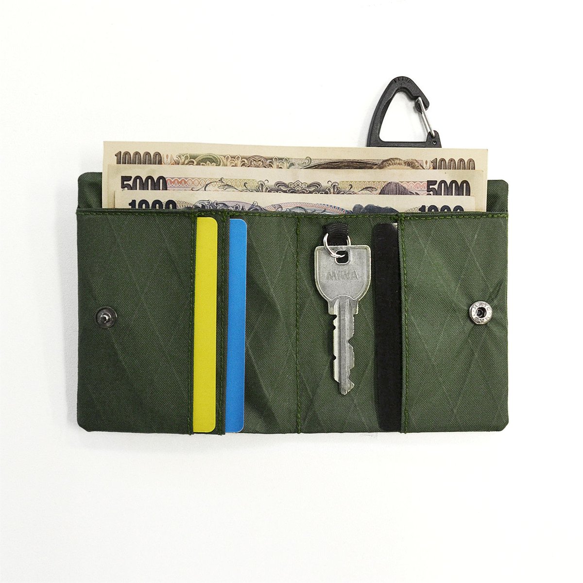 outdoor WALLET（ダークグリーン） | IT'S ALL LIGHT!