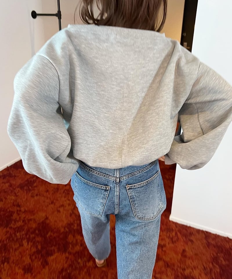 オフショルダースウェットトップス | c h é m e オフショルダースウェットトップス | c h é m e