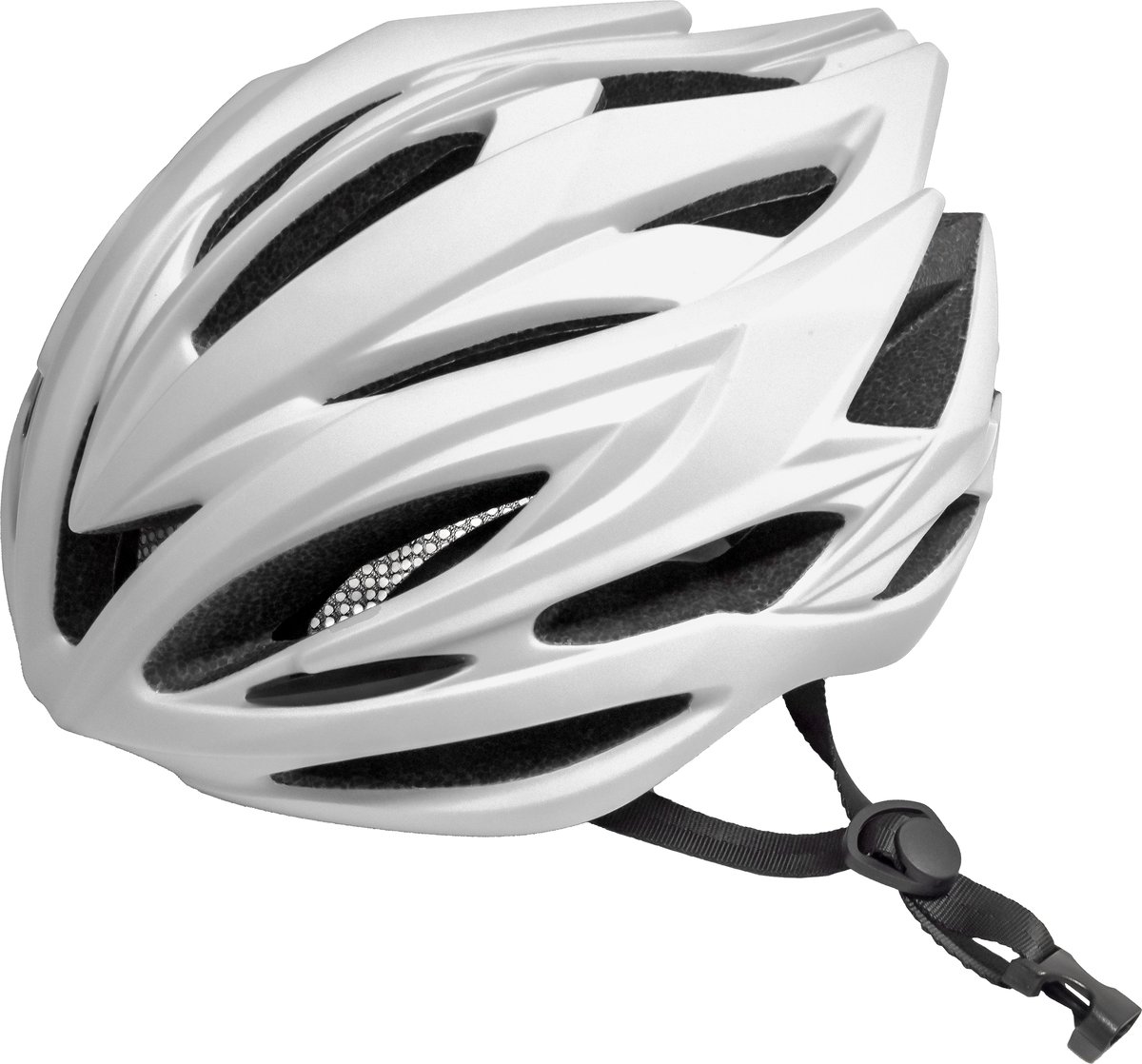 T-JC型ヘルメット WHITE ホワイト（57cm～60cm） ダイヤル式サイズ調整バンド付...