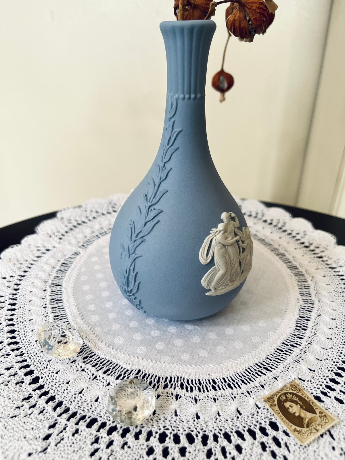 po-145/ウェッジウッド ジャスパー ペガサスと天使のフラワーベース | PISKEY ...