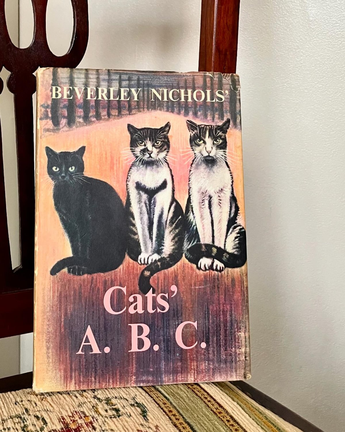 vp-39/1960年初版本 猫「Cat's A.B.C」by Beverley Nicho...