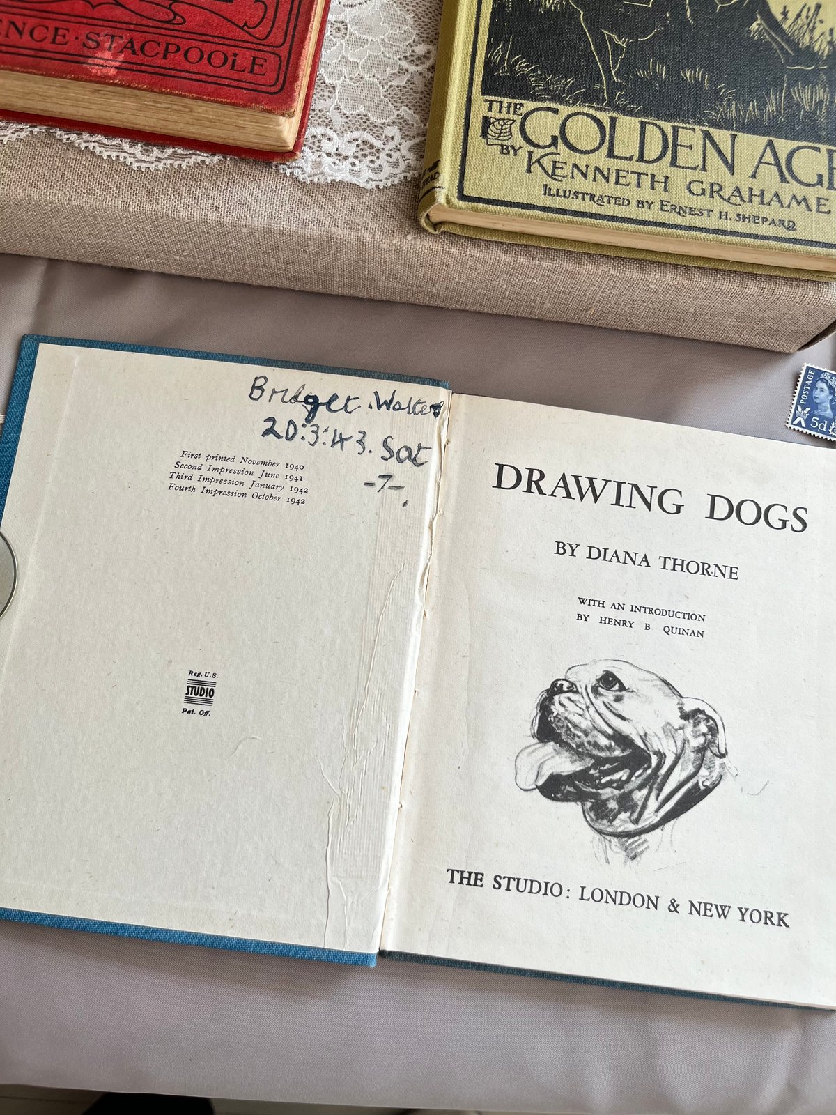 vp-62/1942年版 犬の描き方の本「DRAWING DOGS」 | PISKEY -イ...