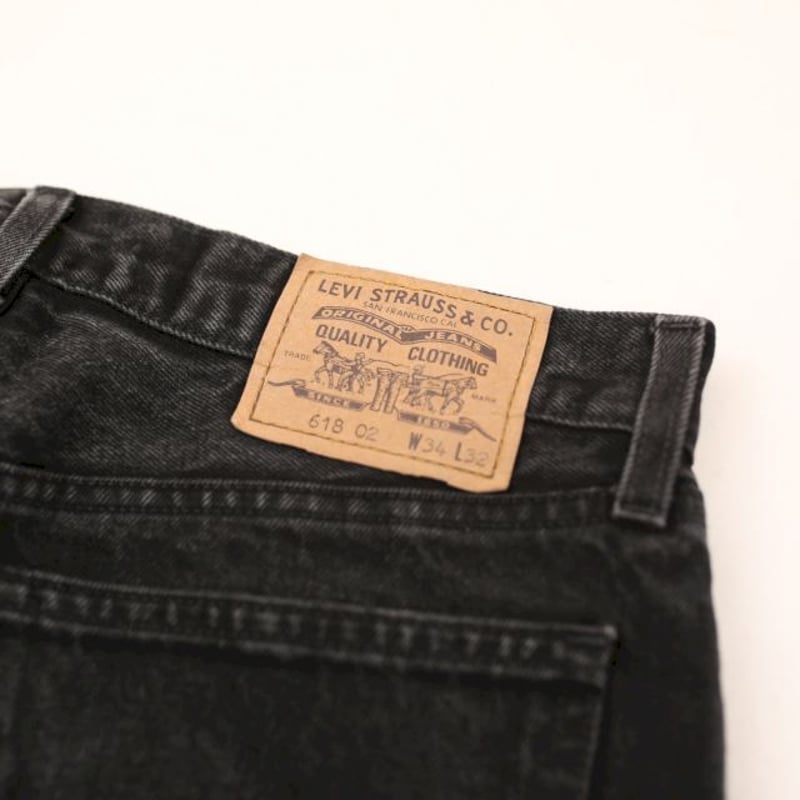 90s リーバイス ブラックデニム Levi's 618 Black Denim Pants 90s リーバイス ブラックデニム Levi's 618 Black Denim Pants