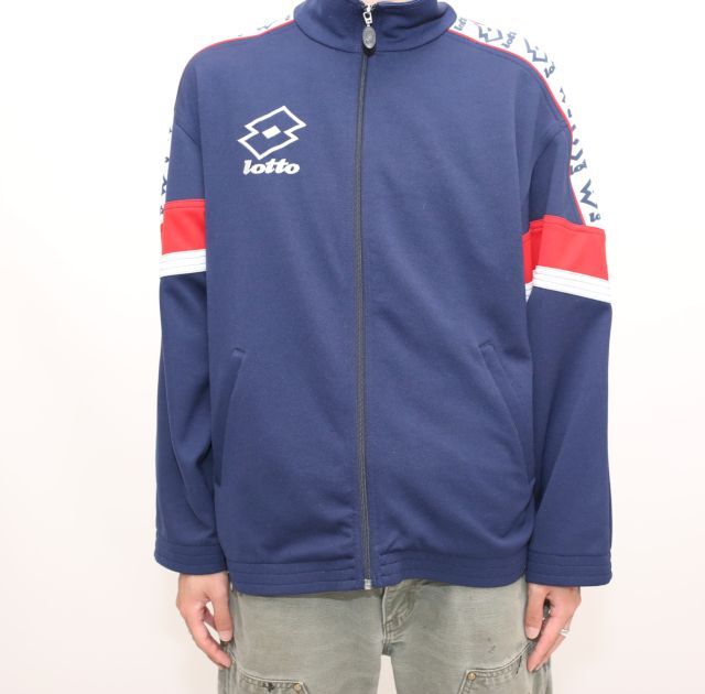 90's ロット トラック ジャケット Lotto Track Jacket | Blue 90's ロット トラック ジャケット Lotto Track Jacket | Blue